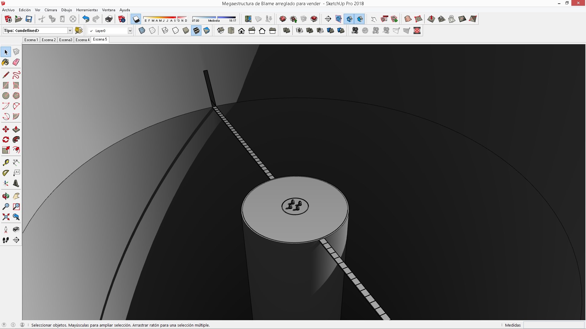 Megastructure Continuous Body Sector 3D Model - TurboSquid 1920580