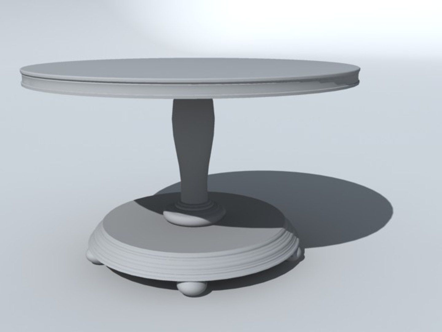 3d Model Kitchen Table