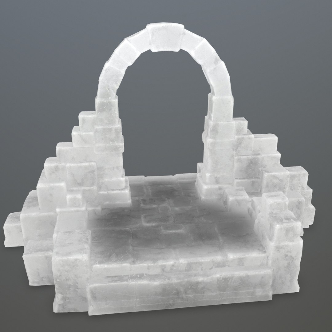 Ice Gate Model - TurboSquid 1356296