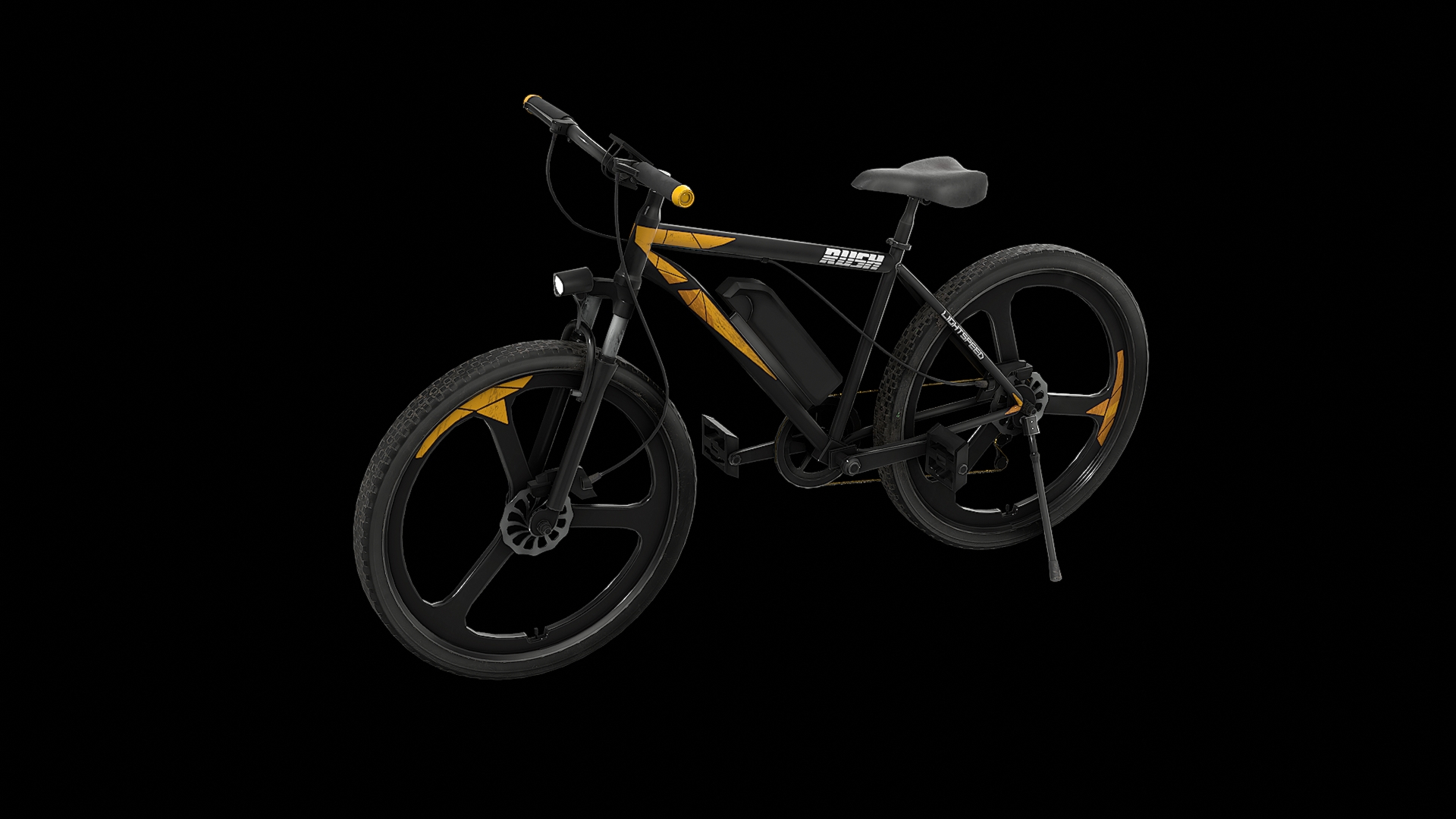 Lightspeed RUSH Electric Bike 3D Model - TurboSquid 2325288