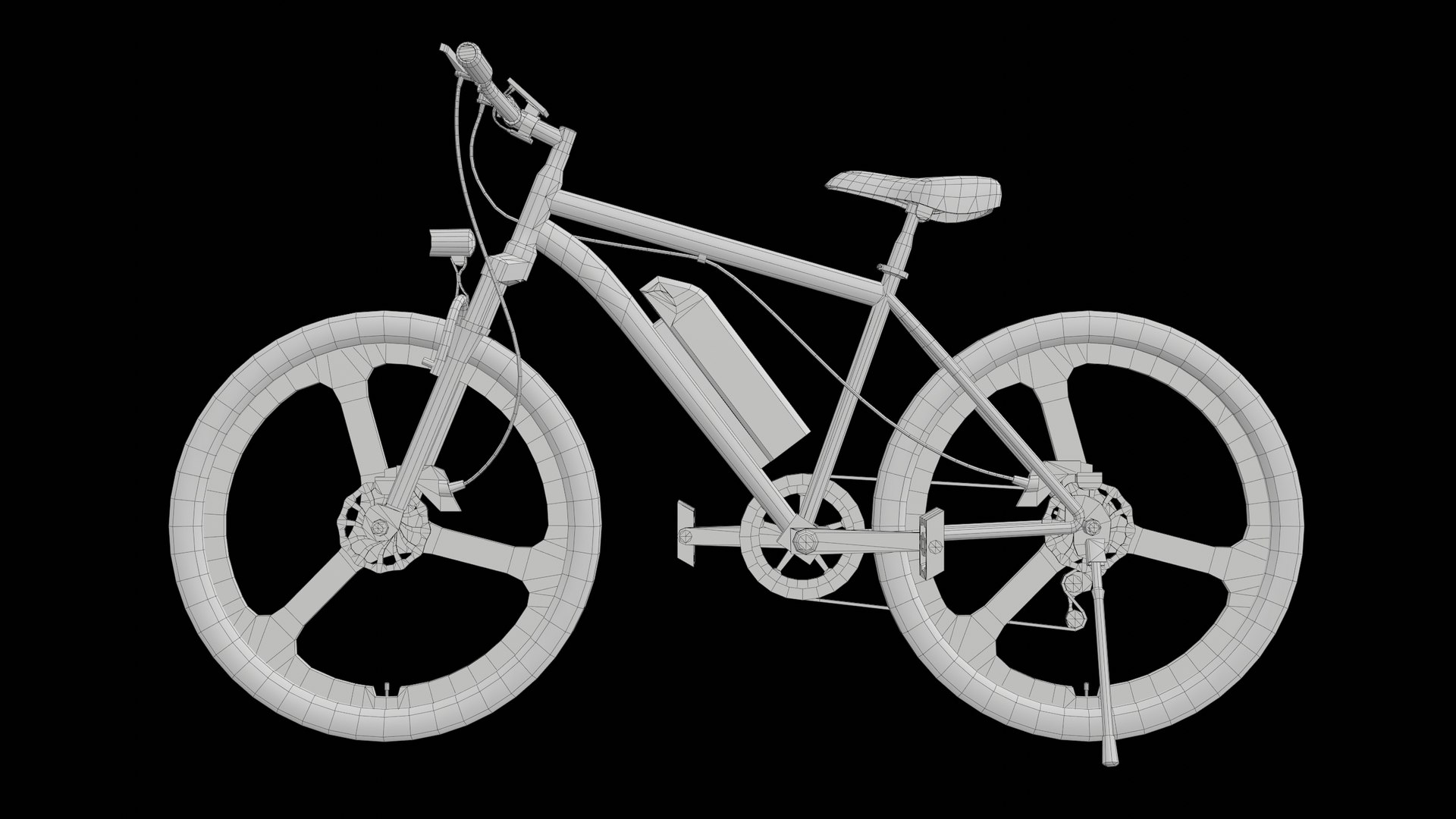 Lightspeed RUSH Electric Bike 3D Model - TurboSquid 2325288