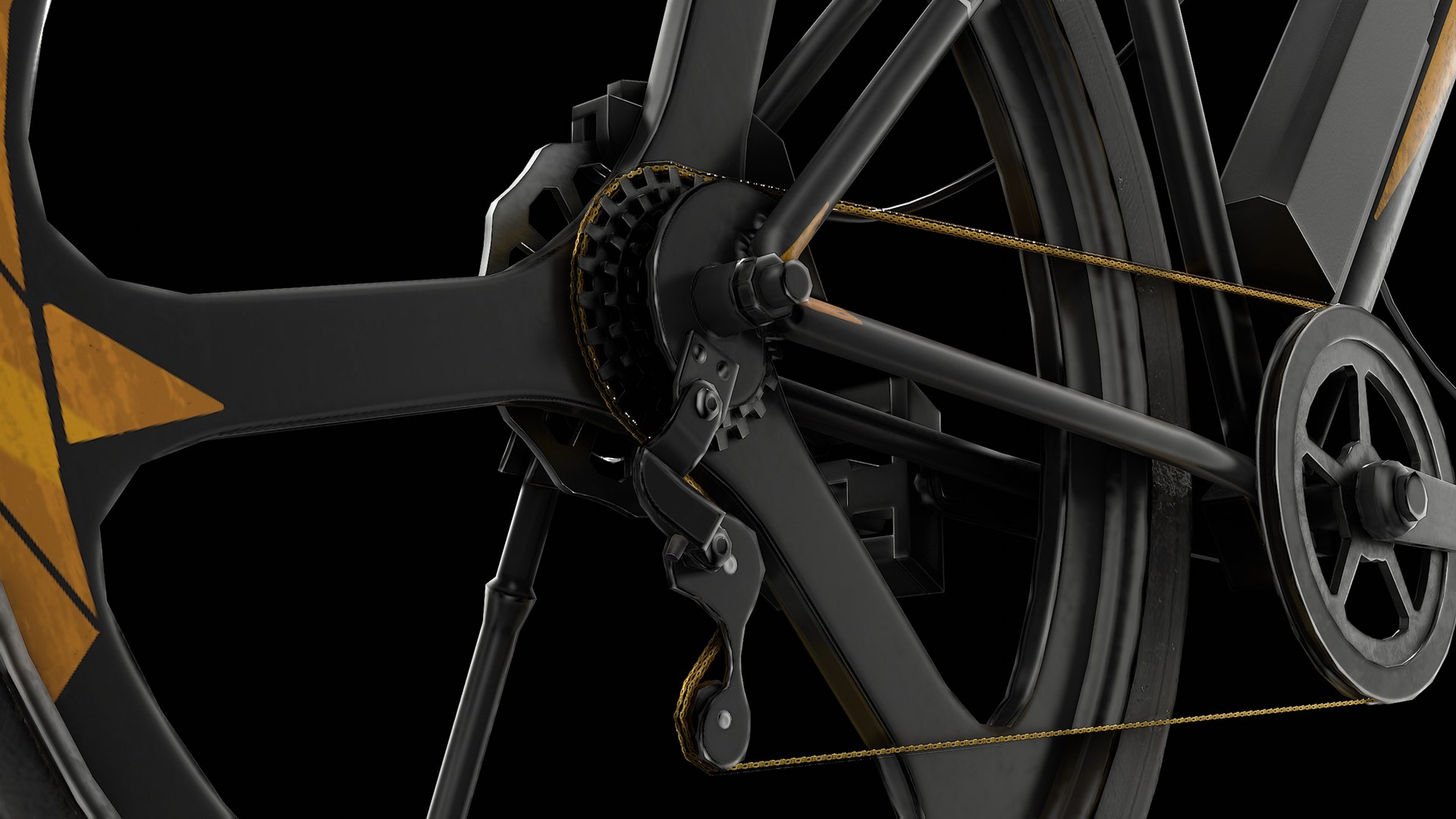 Lightspeed RUSH Electric Bike 3D Model - TurboSquid 2325288