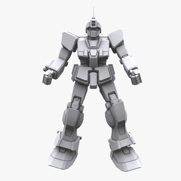 3D gundam mobile suit model - TurboSquid 1688920