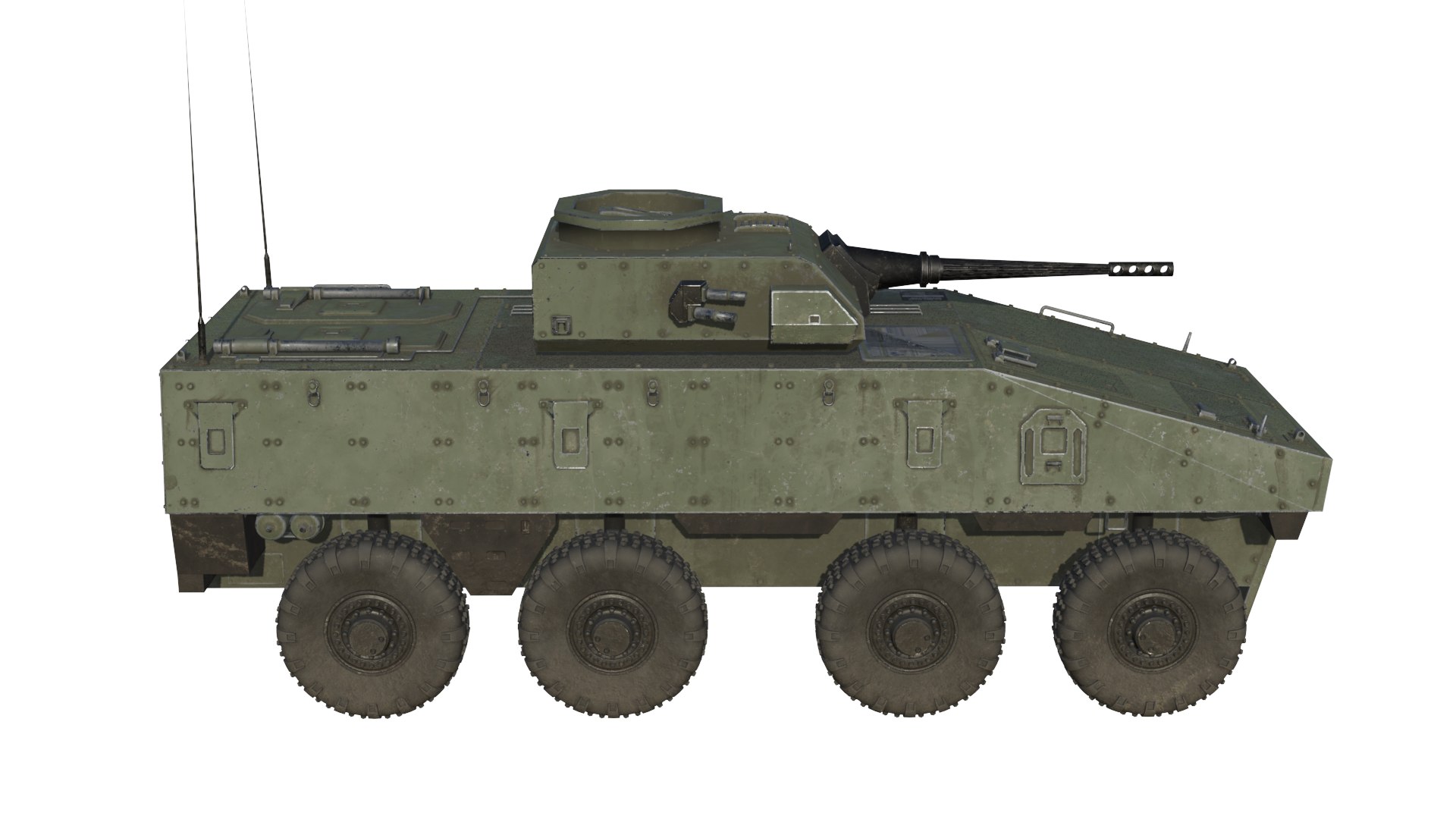 IFV Green Model - TurboSquid 2334682