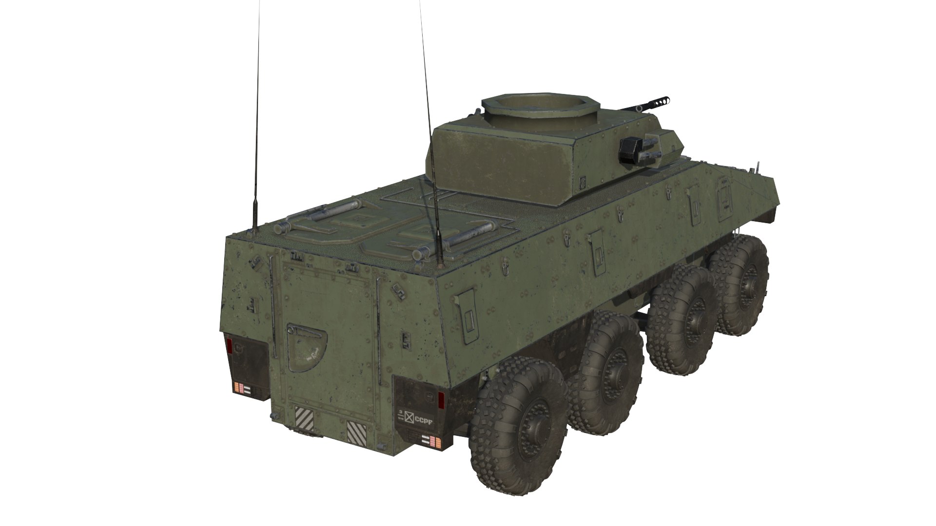 IFV Green Model - TurboSquid 2334682