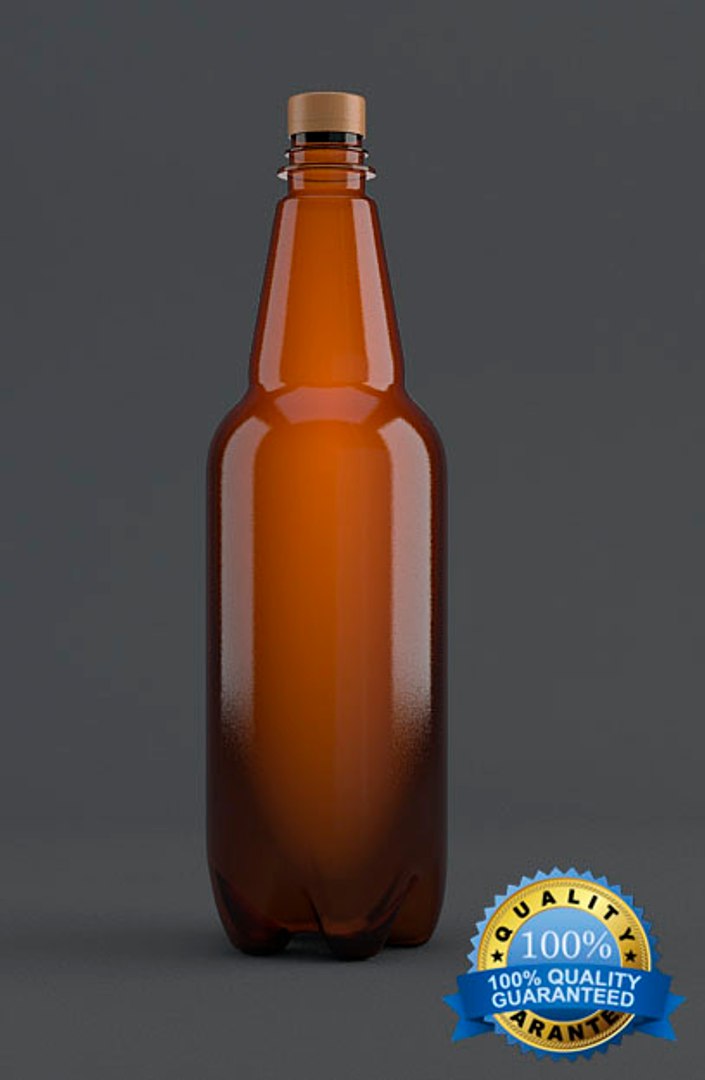 Plastic Beer Bottle 3d Max