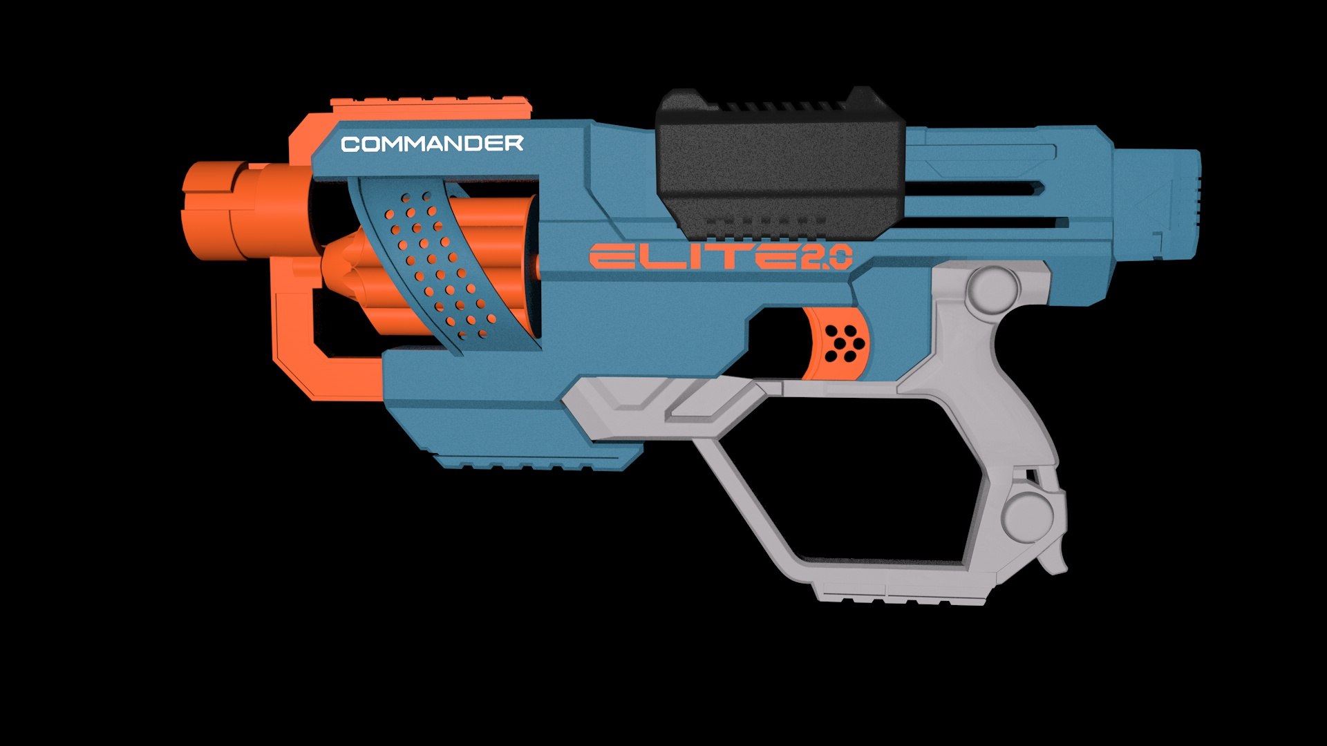 Blaster Commander 3D - TurboSquid 1764214