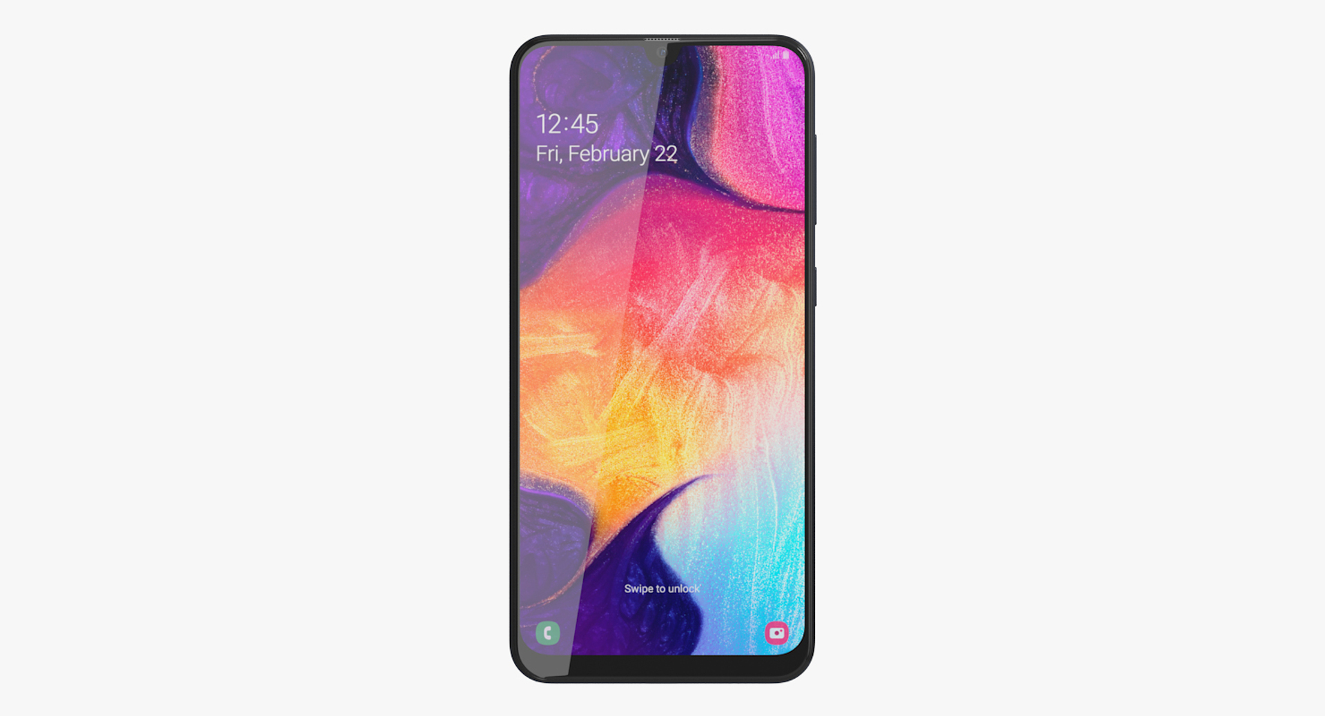 Realistic Samsung Galaxy A50 3D Model - TurboSquid 1386980
