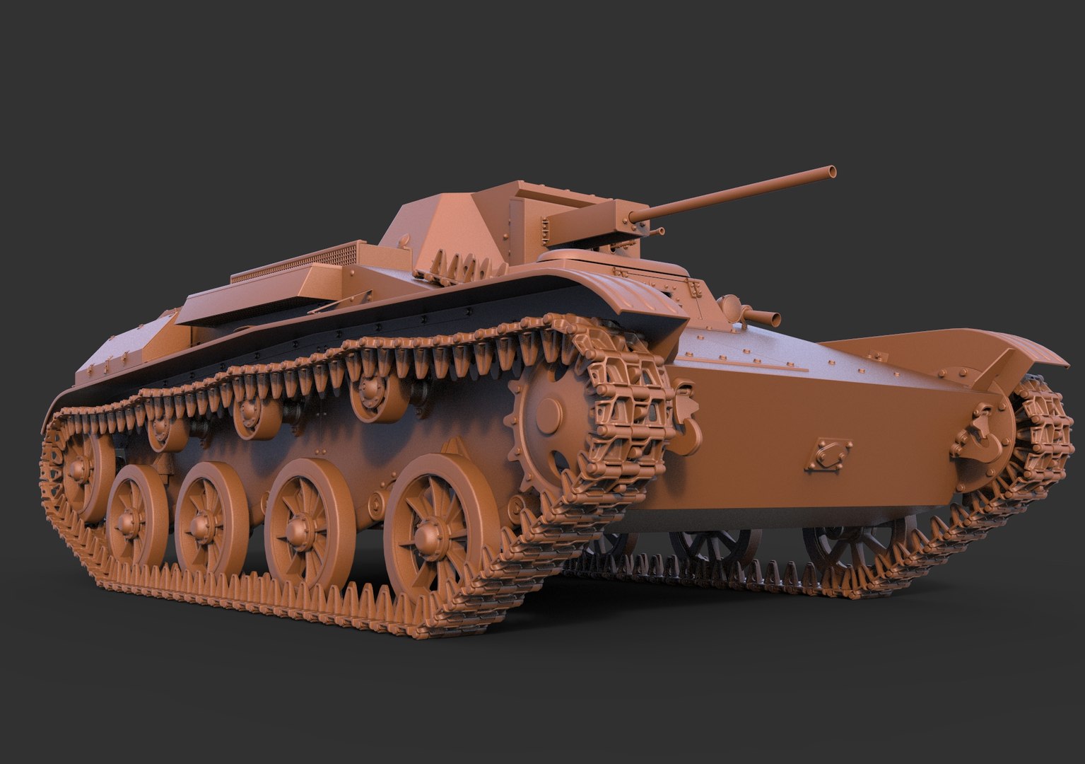 Soviet Light Tank T-60 Model - TurboSquid 1806147