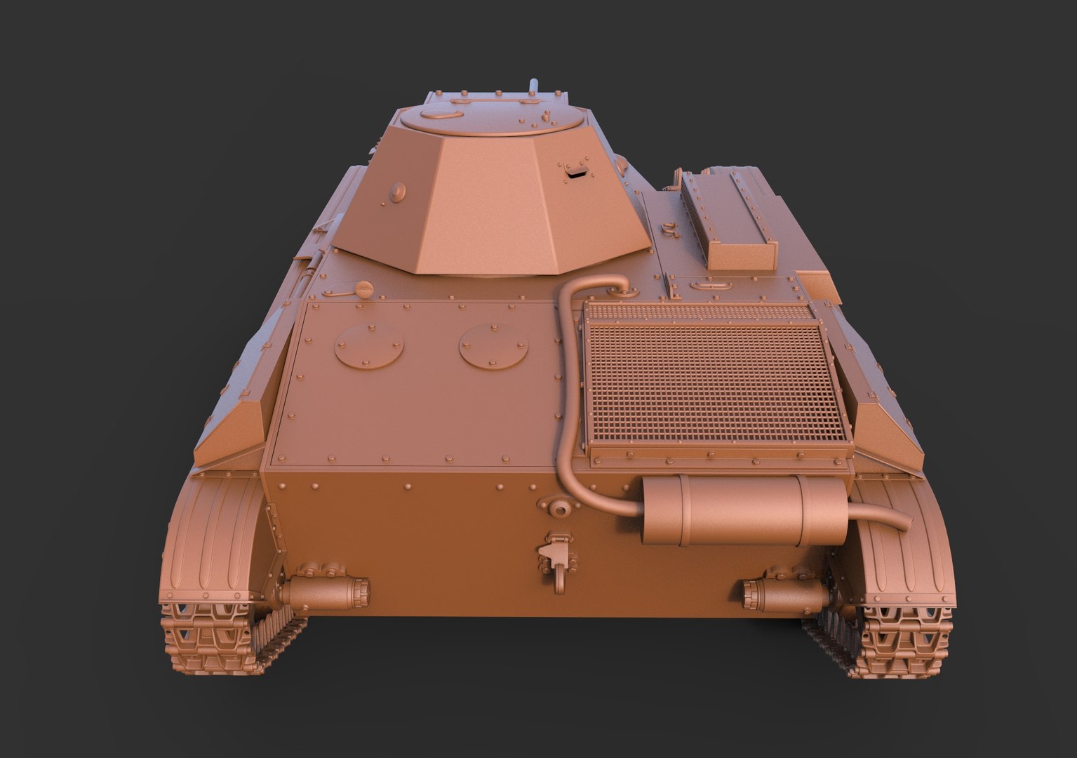 Soviet Light Tank T-60 Model - TurboSquid 1806147