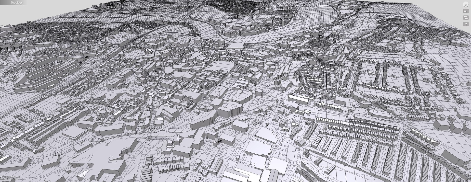 3D Model Cityscape Lancaster Great Britain - TurboSquid 2039516