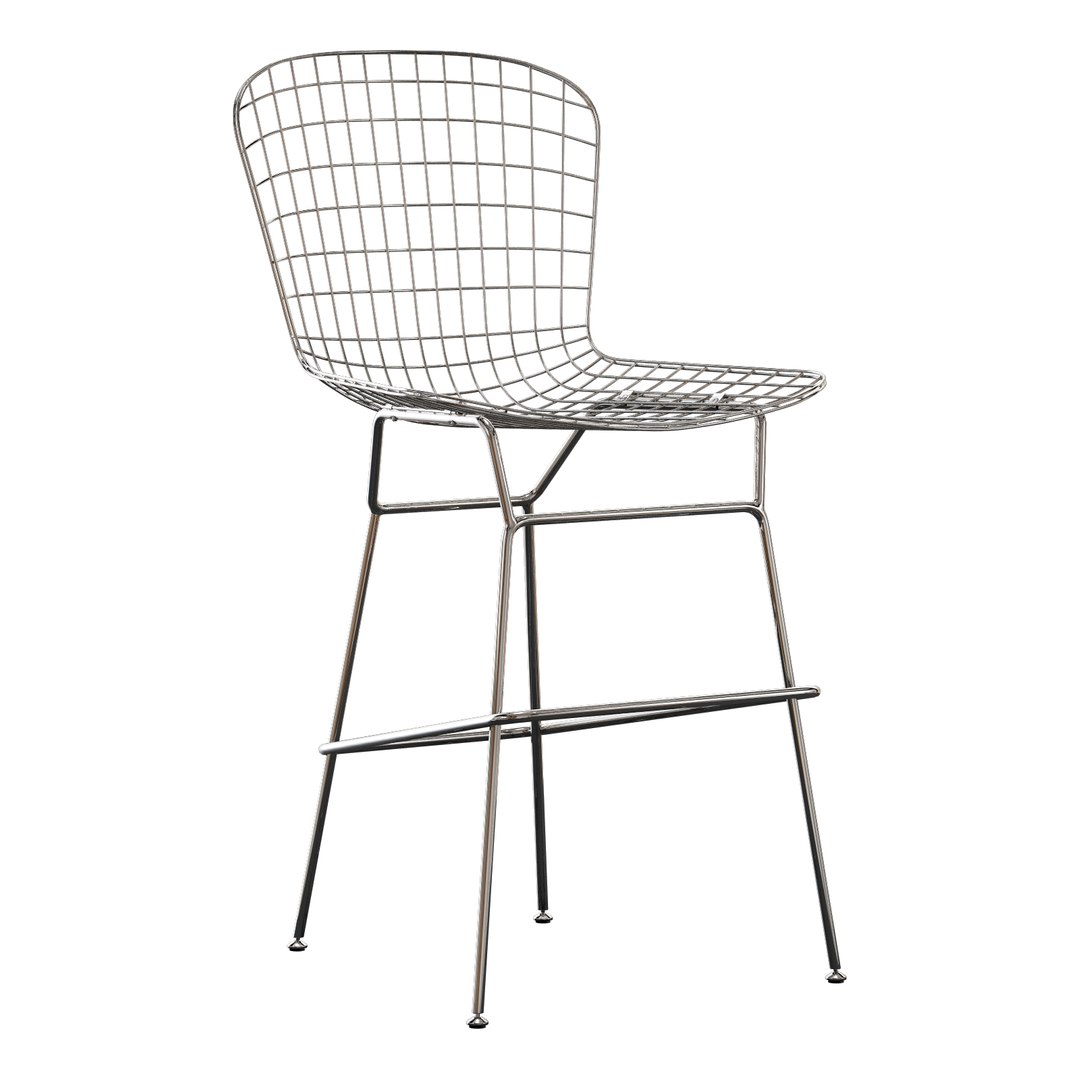 3D Model Zuo Wire Barstool - TurboSquid 2245282