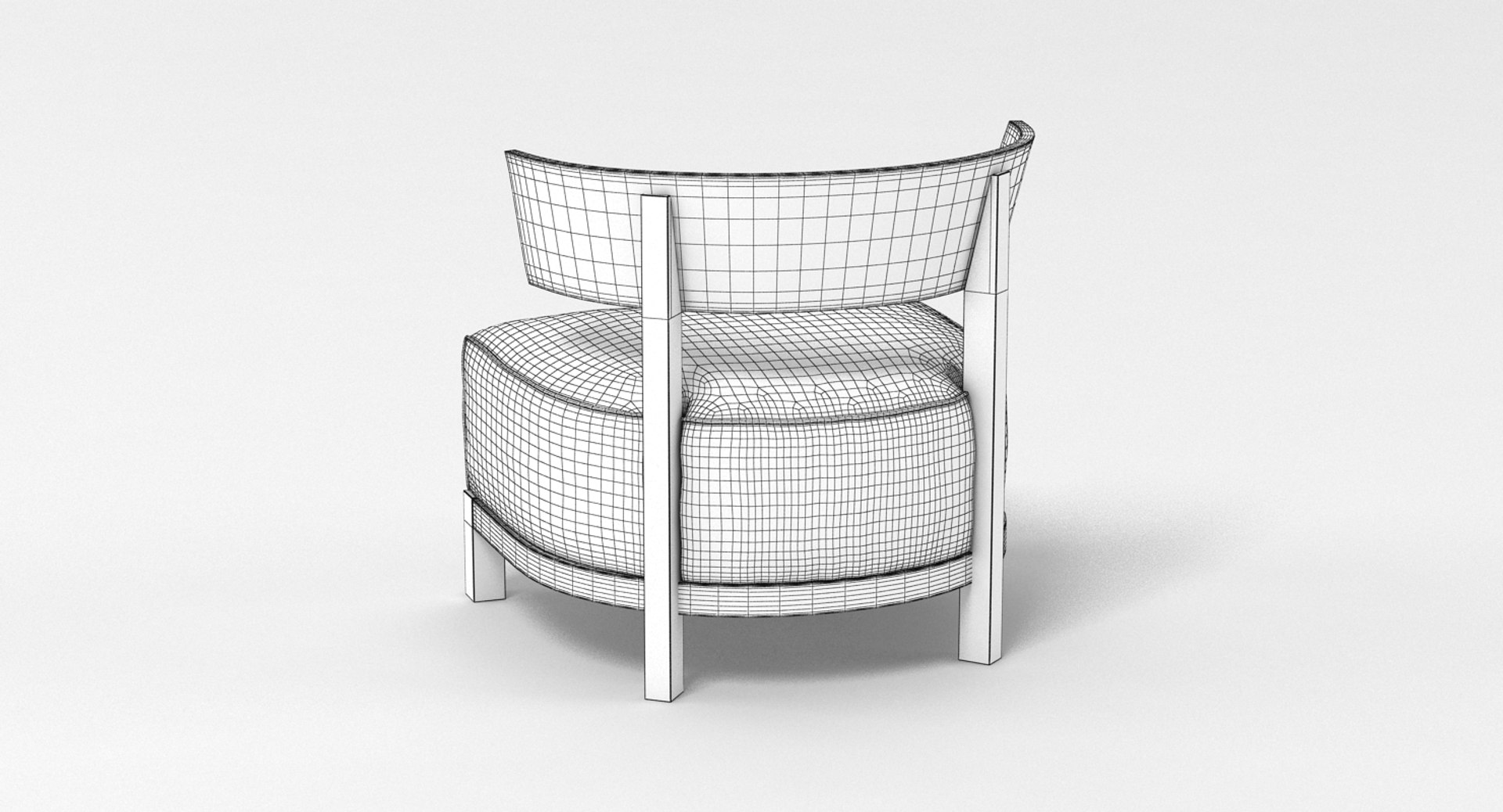 Flexform Thomas Chair 3d Model