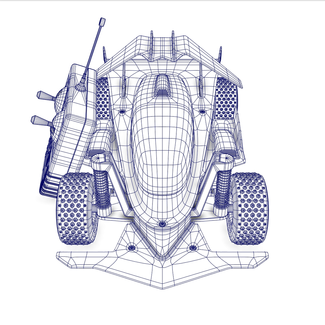 3d model remote control car