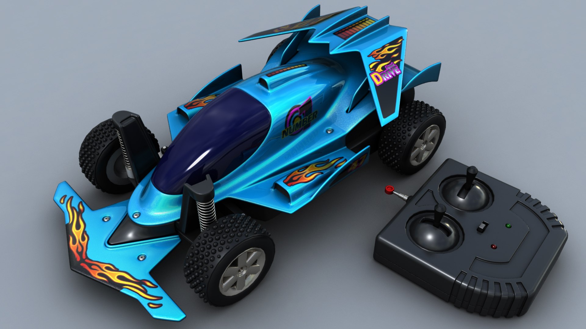 3d model remote control car