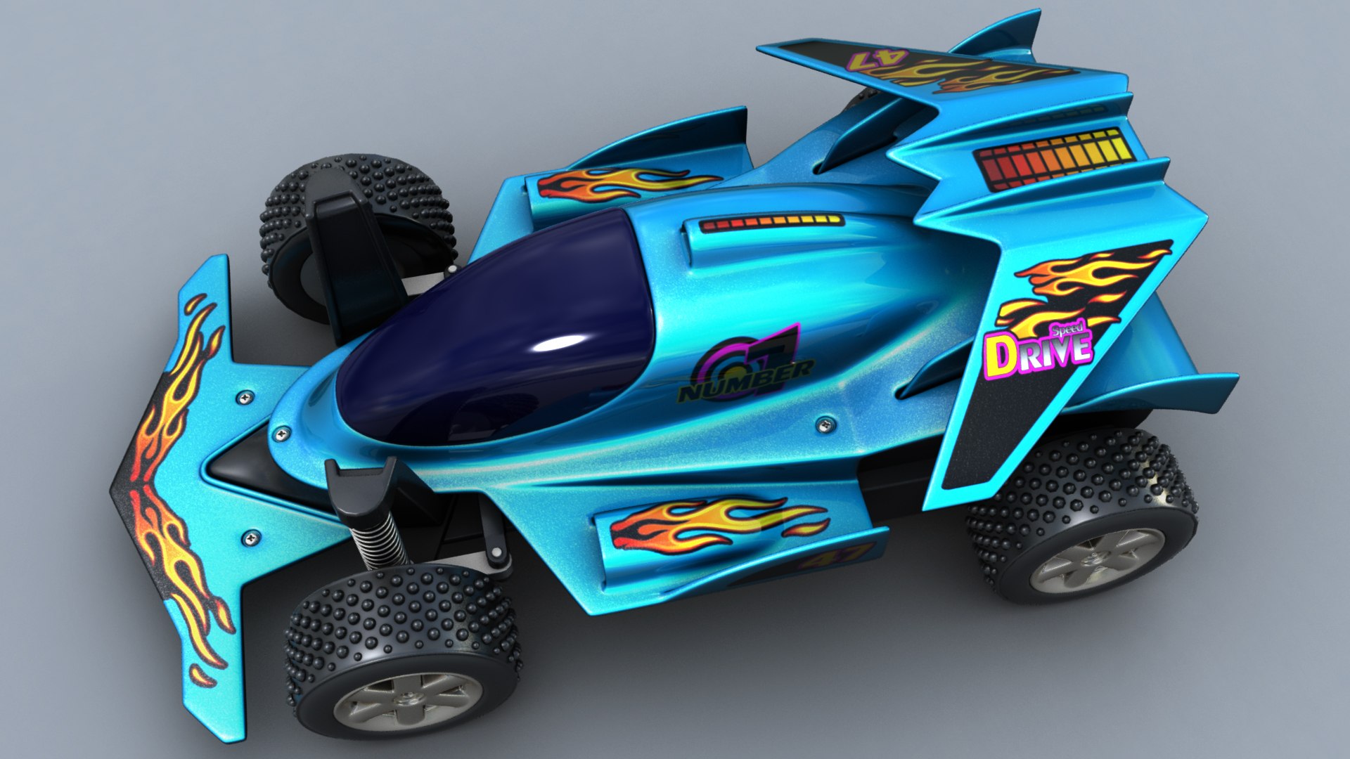 3d model remote control car