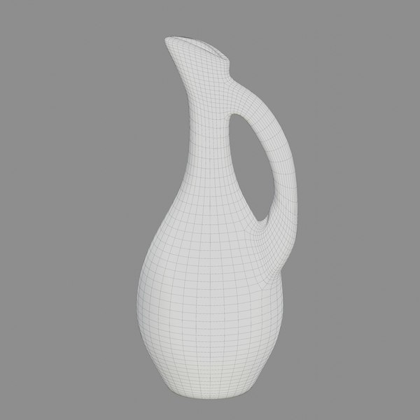 3D pitcher wood - TurboSquid 1634038