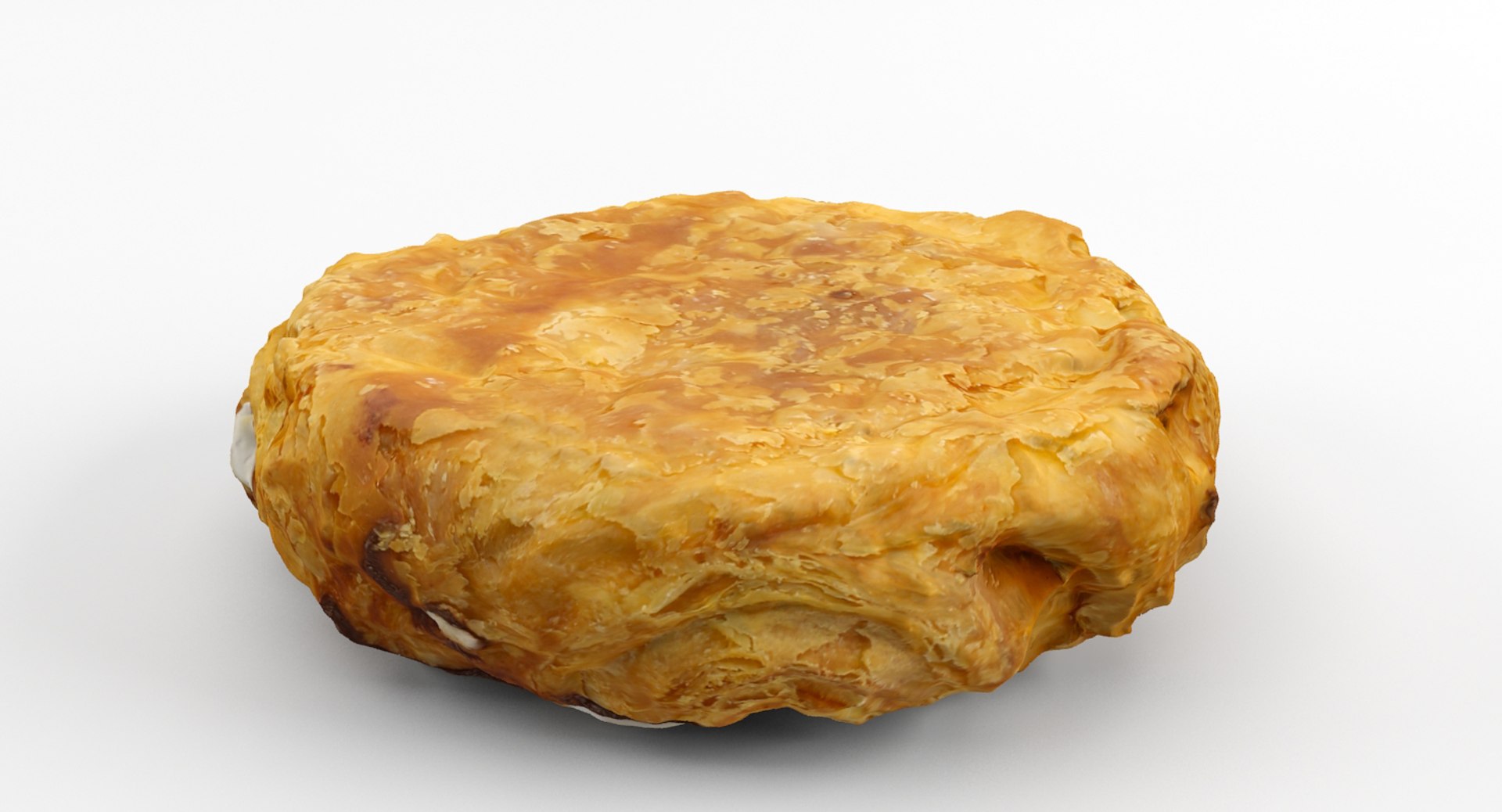 3d Model Realistic Danish Pastry