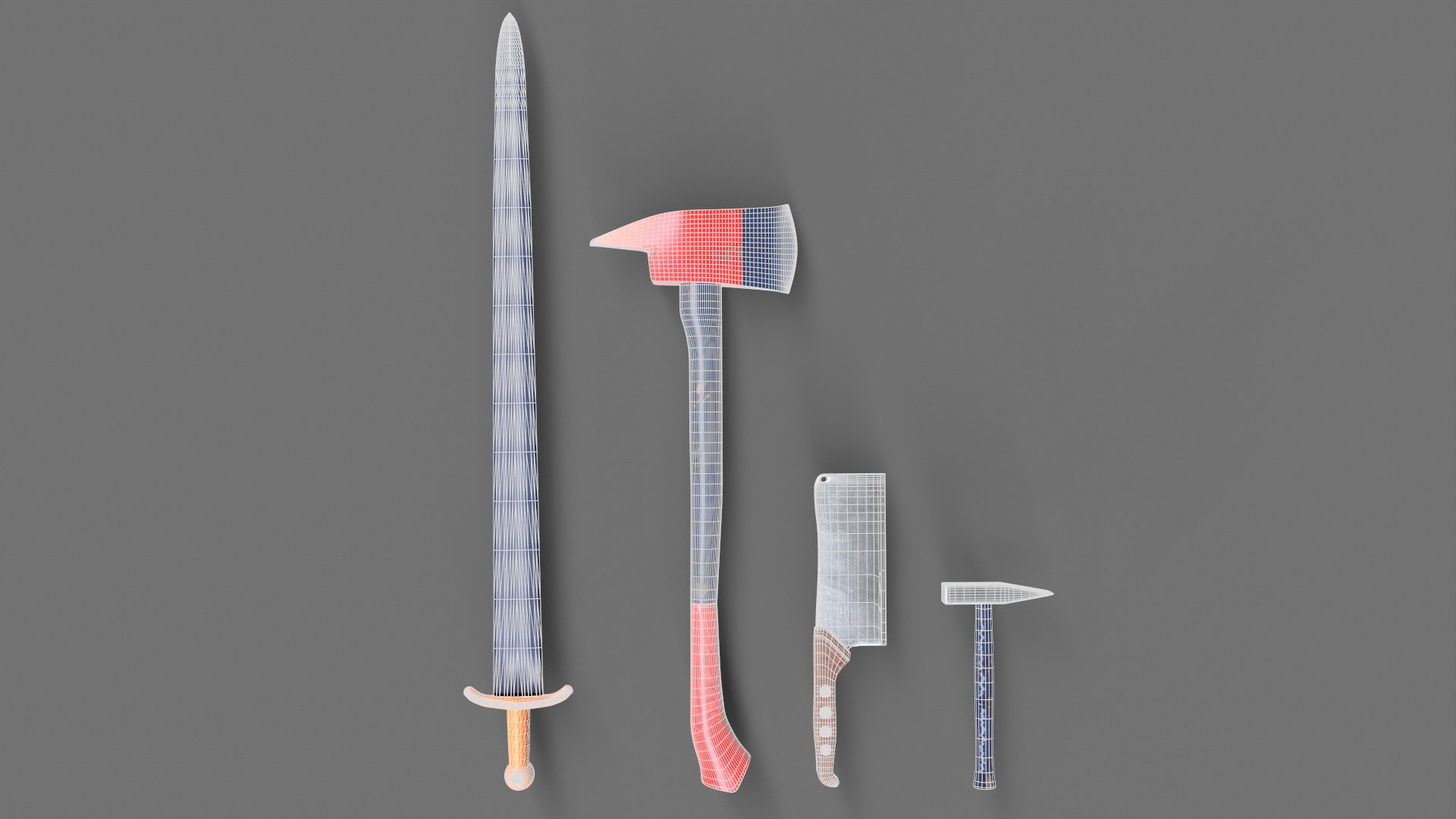 Sword And Blades Collection Model - TurboSquid 1886936