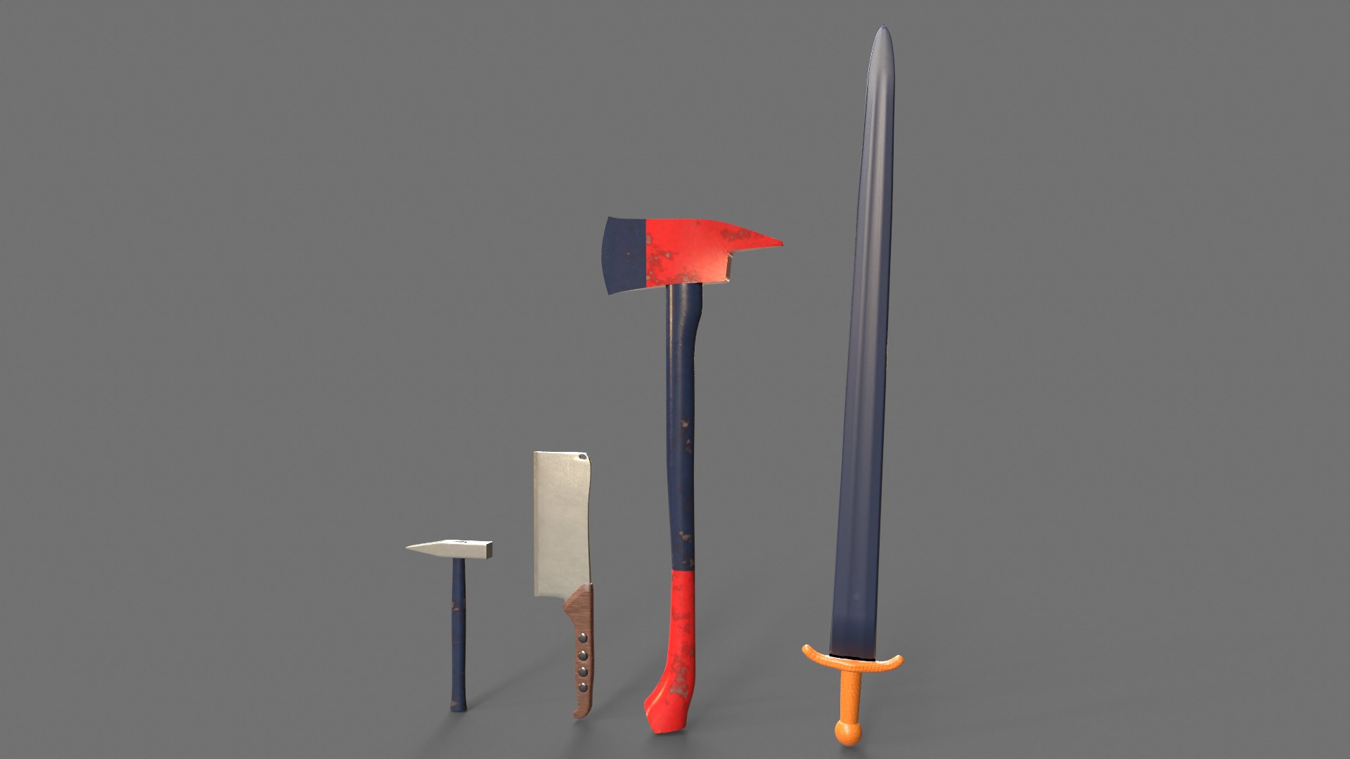 Sword And Blades Collection Model - TurboSquid 1886936
