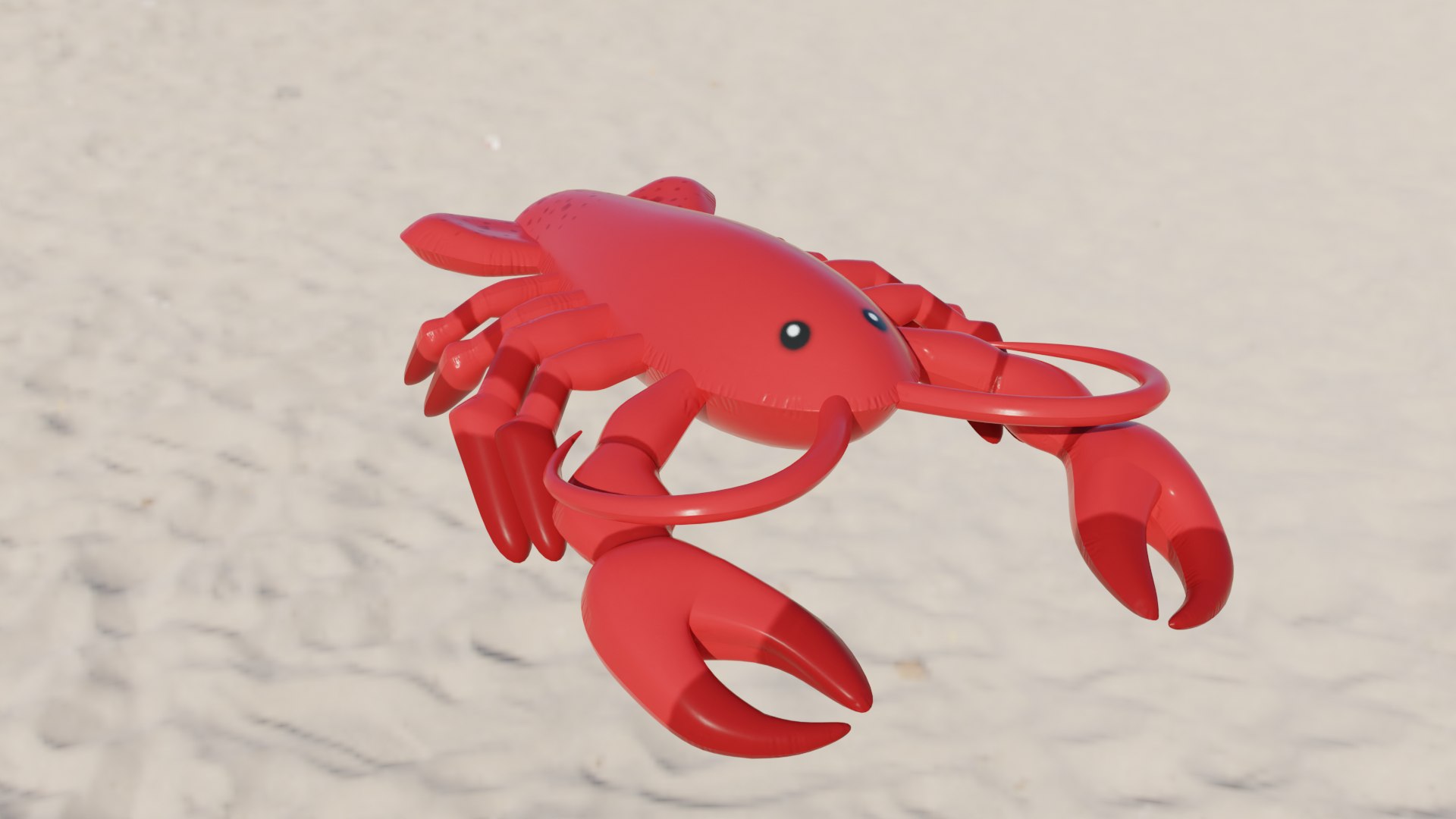 3D Lobster Inflatable Toy - TurboSquid 1612406