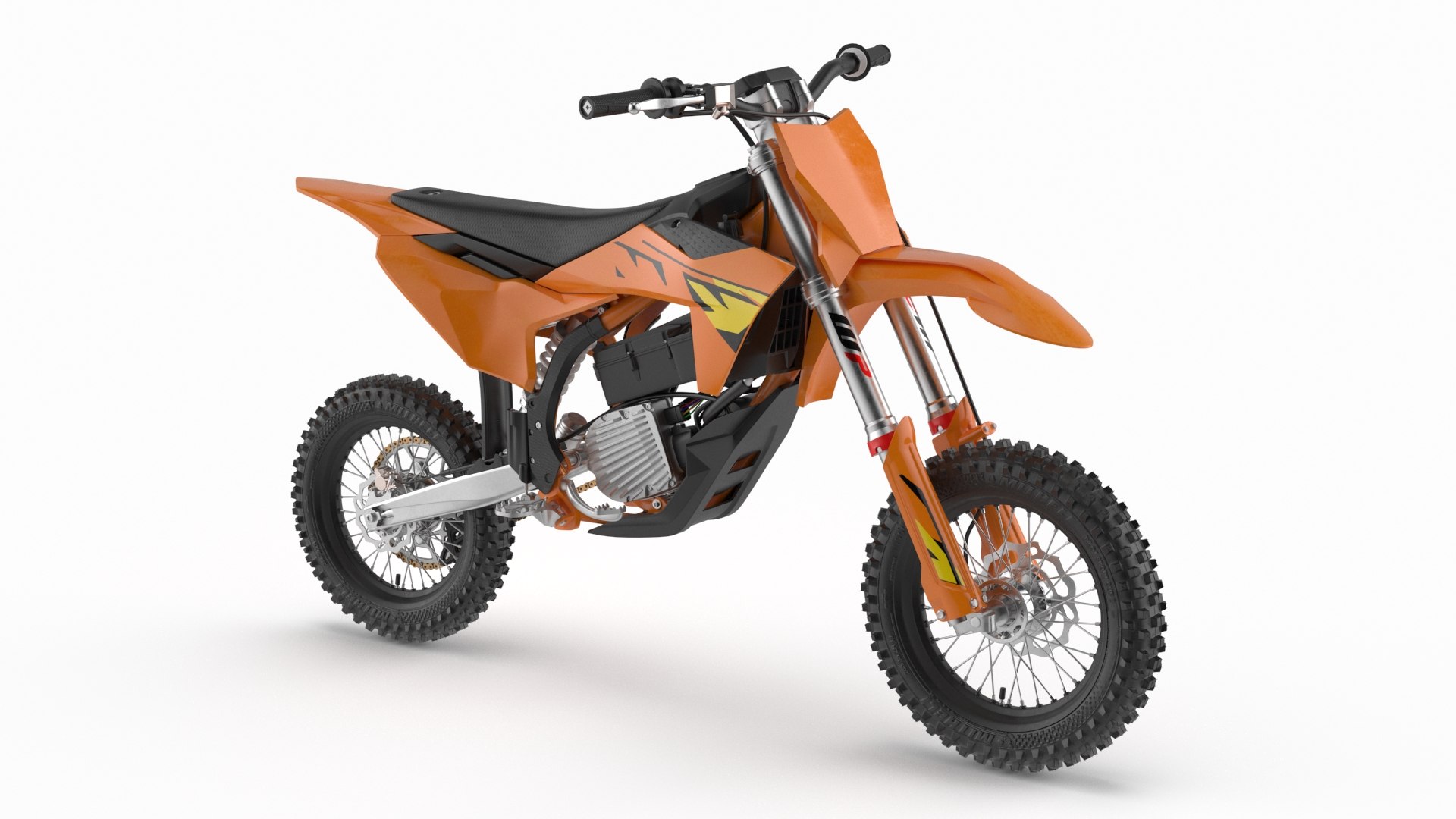 3D Electric Mini Cross Bike KTM SX-E 5 Rigged - TurboSquid 2390539