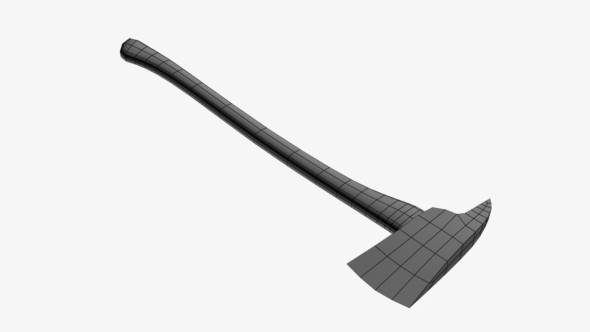 3d Model Axe