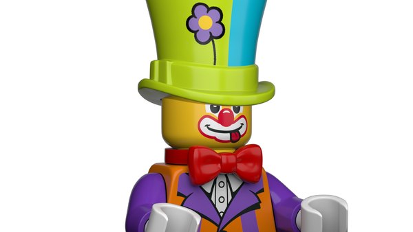 3D LEGO Party Clown 3d Model1 - TurboSquid 1733096