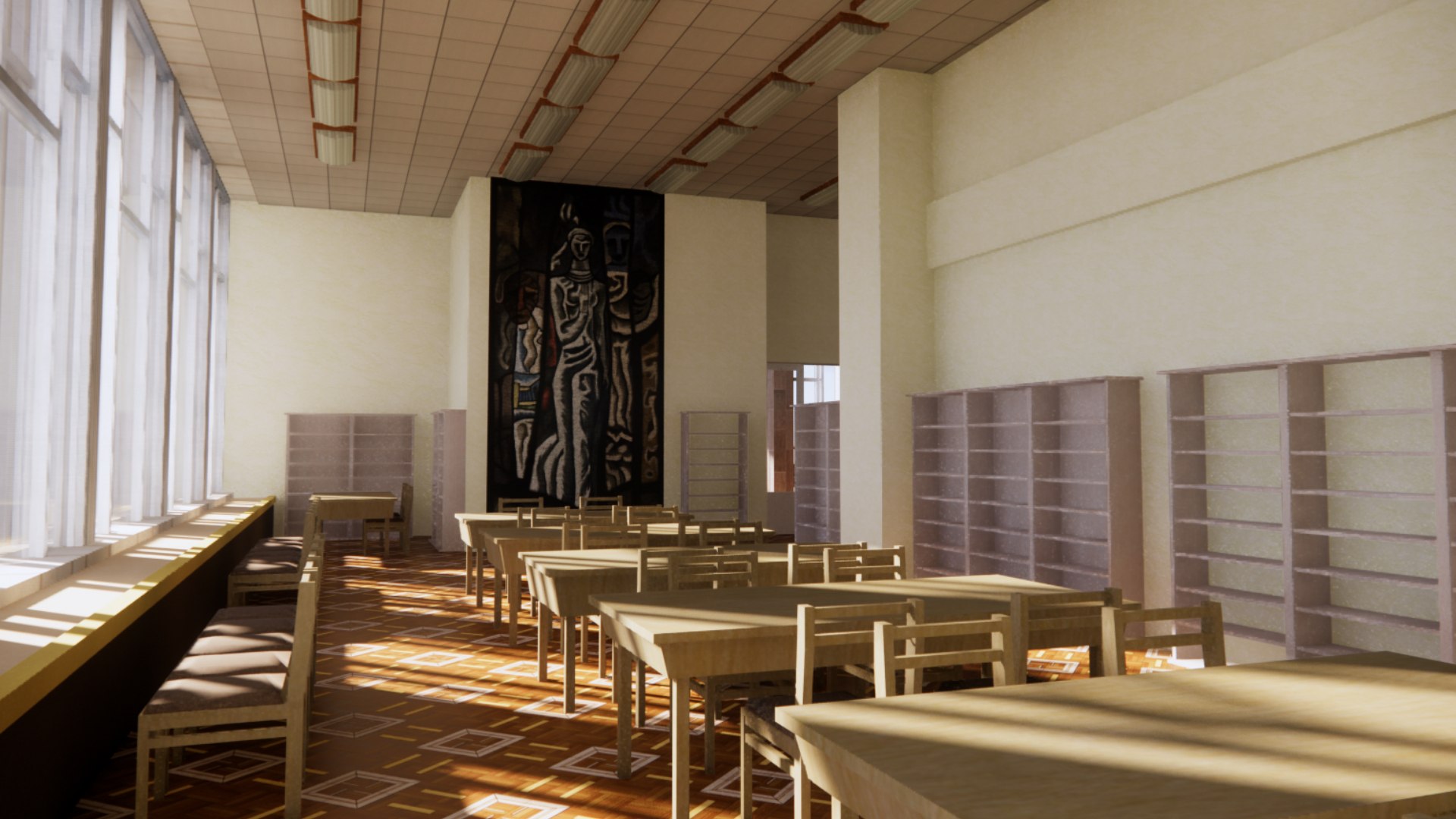 Pripyat Palace Of Culture Energetik Soviet Civic Building 3D Model ...