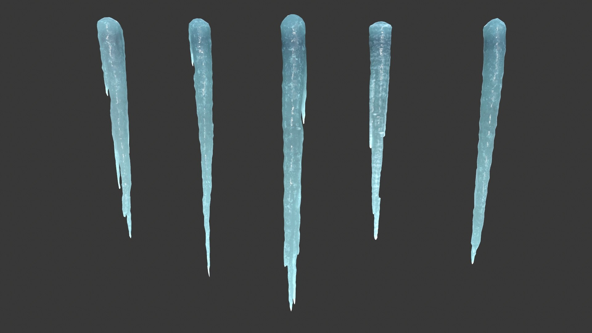 3D Icicle - TurboSquid 1908678