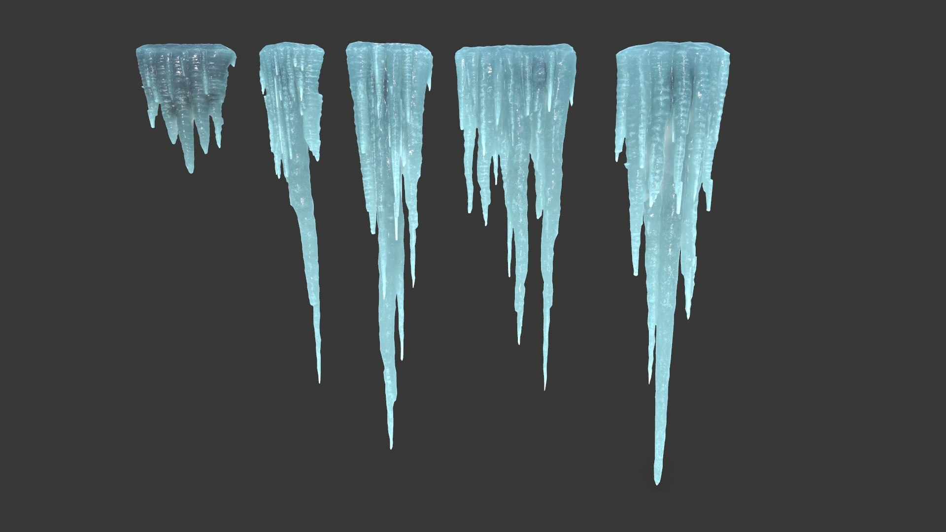3D Icicle - TurboSquid 1908678