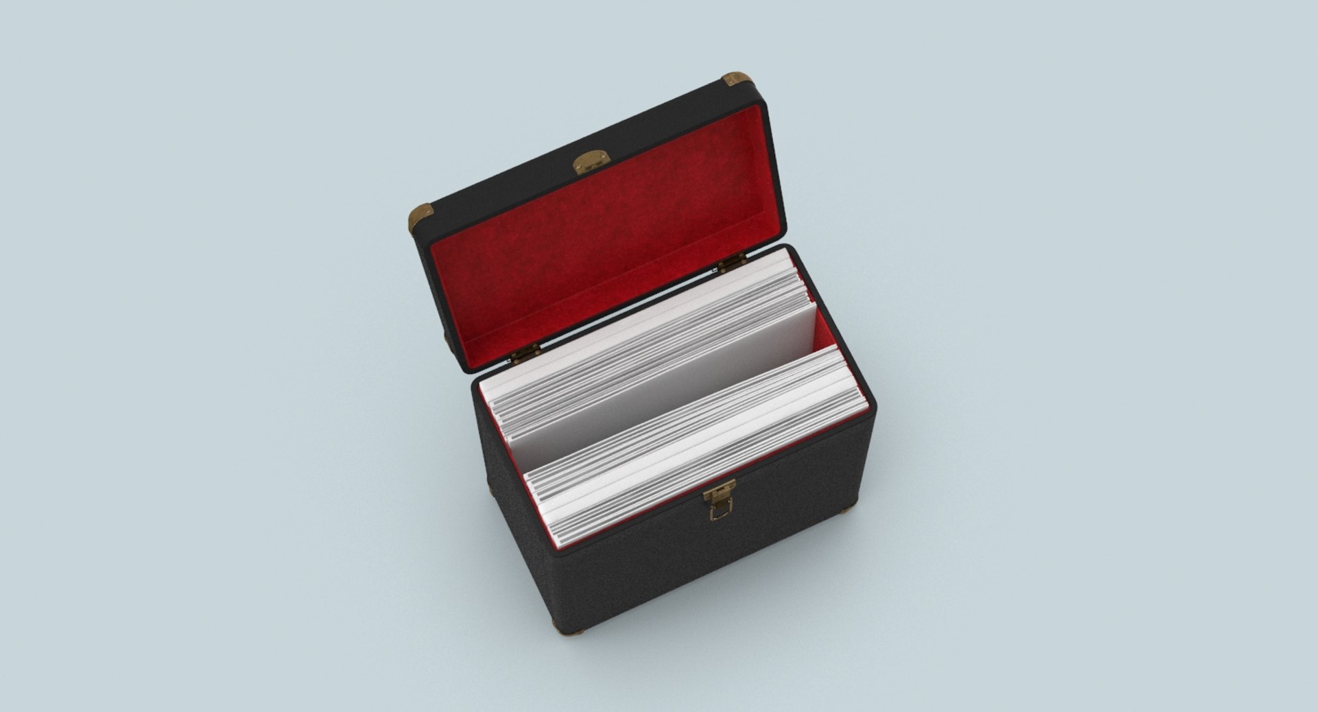 Record Carrying Case - 3D Model - TurboSquid 1321848