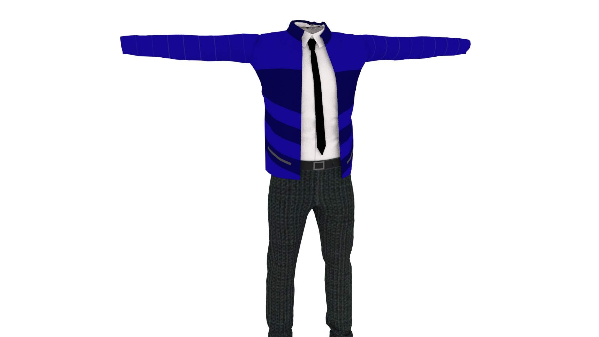 Man Outfit 3D Model - TurboSquid 2109904
