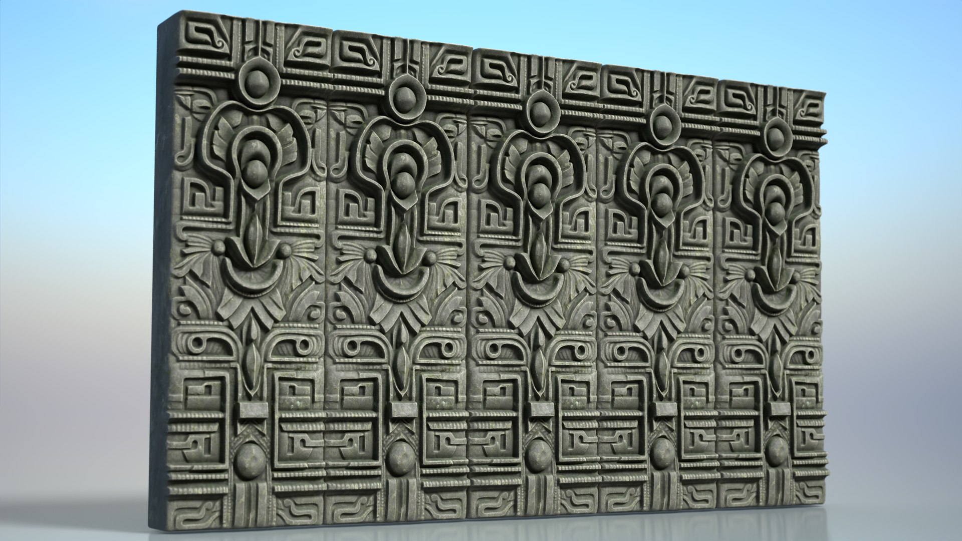 High Poly Mayan Walls - 240418 3D - TurboSquid 2217997