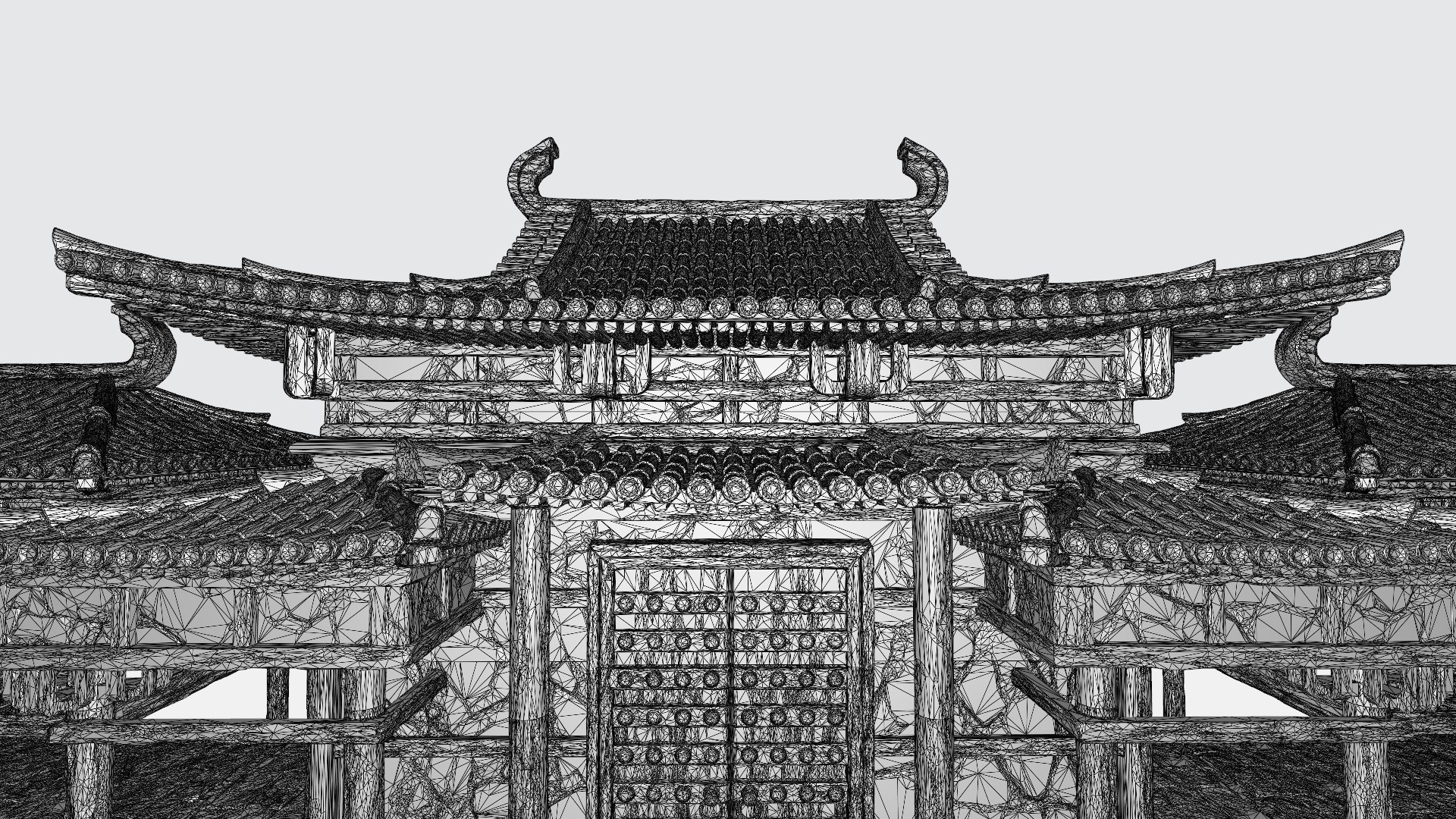 Great Chinese Palace Model - TurboSquid 1948094