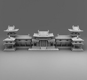 Asian House 3D Models for Download | TurboSquid