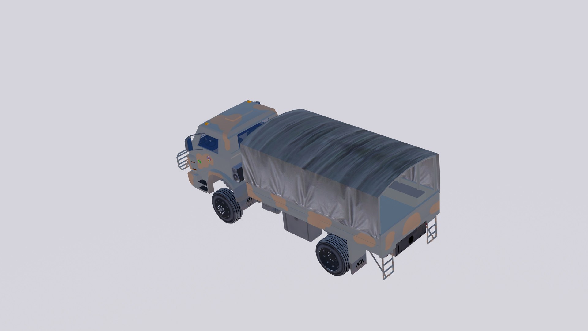 Worker 4X4 EB 3D Model - TurboSquid 2026986