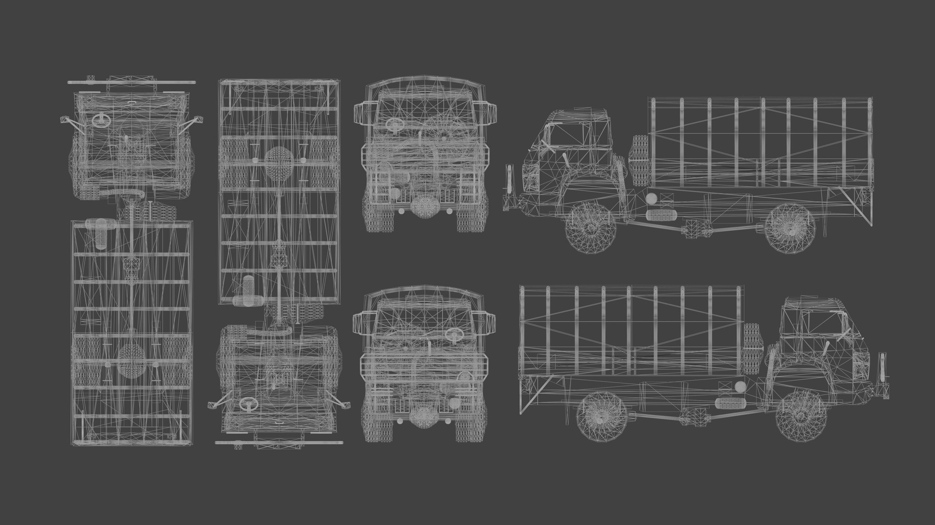 Worker 4X4 EB 3D Model - TurboSquid 2026986