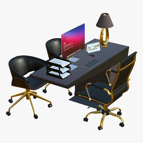 Desk 3D Models for Download | TurboSquid