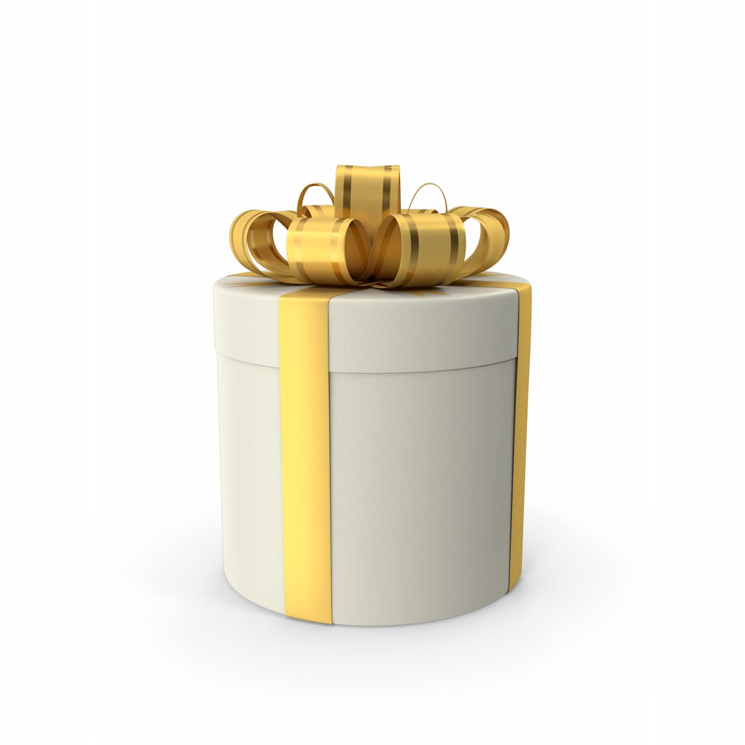 Gift Box Model - TurboSquid 1851349