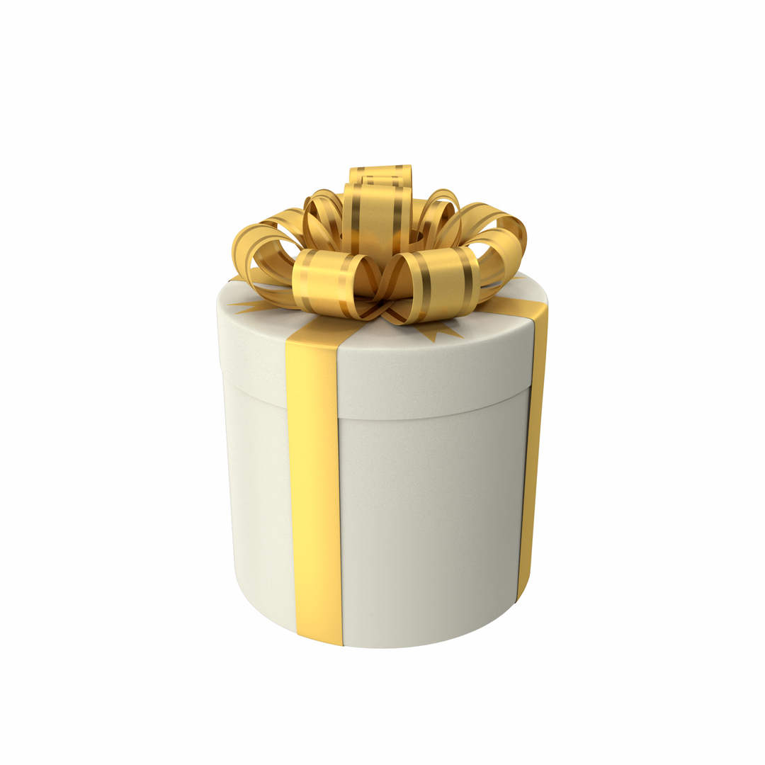 Gift Box Model - TurboSquid 1851349