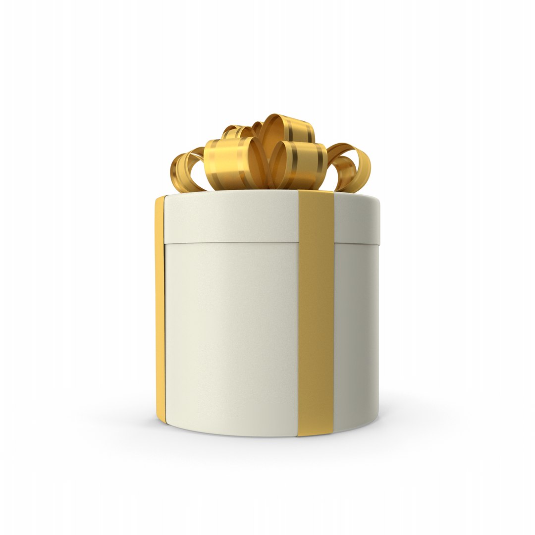 Gift Box Model - TurboSquid 1851349
