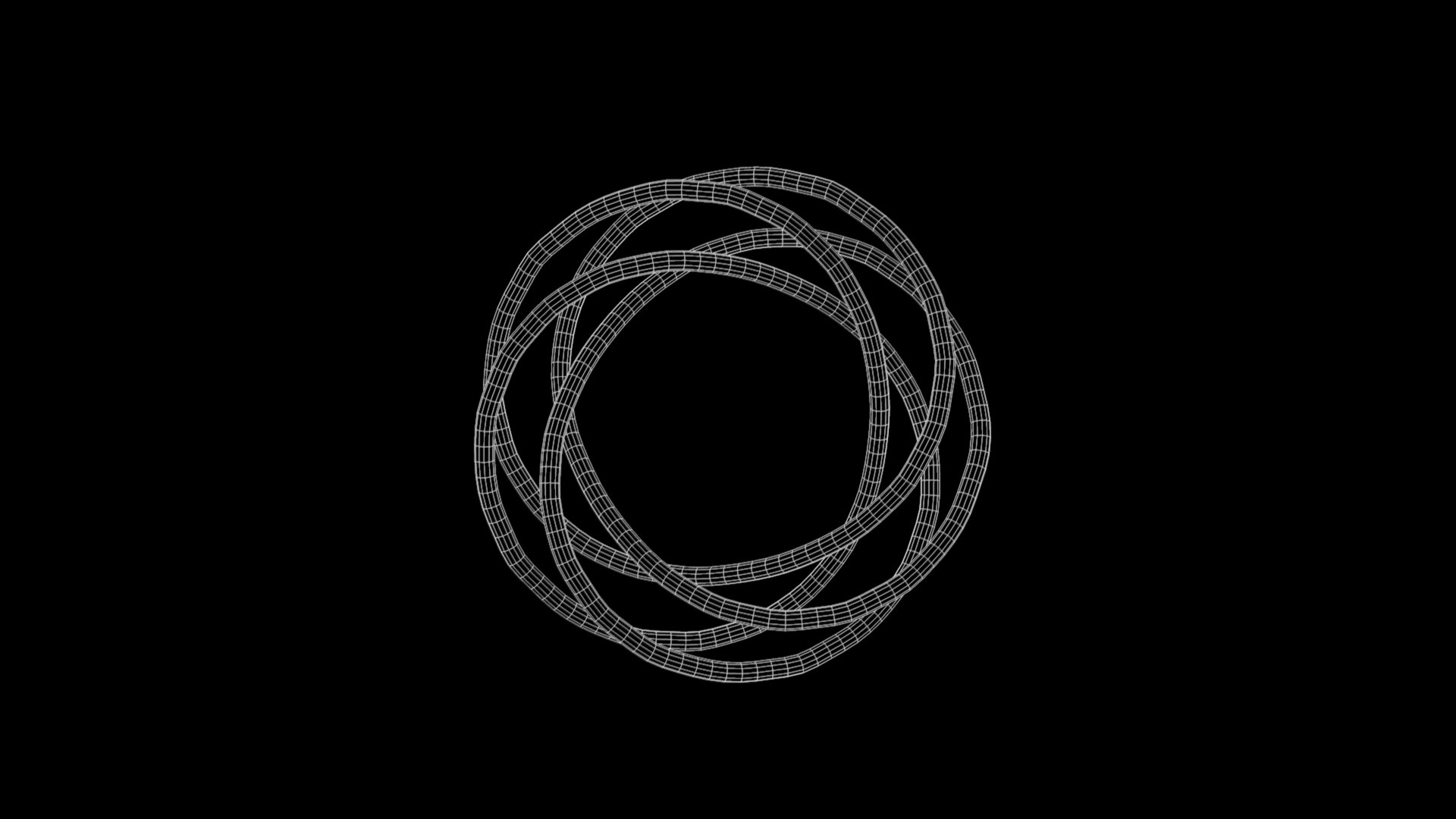 3D Model Torus Knot 8 - TurboSquid 2106469