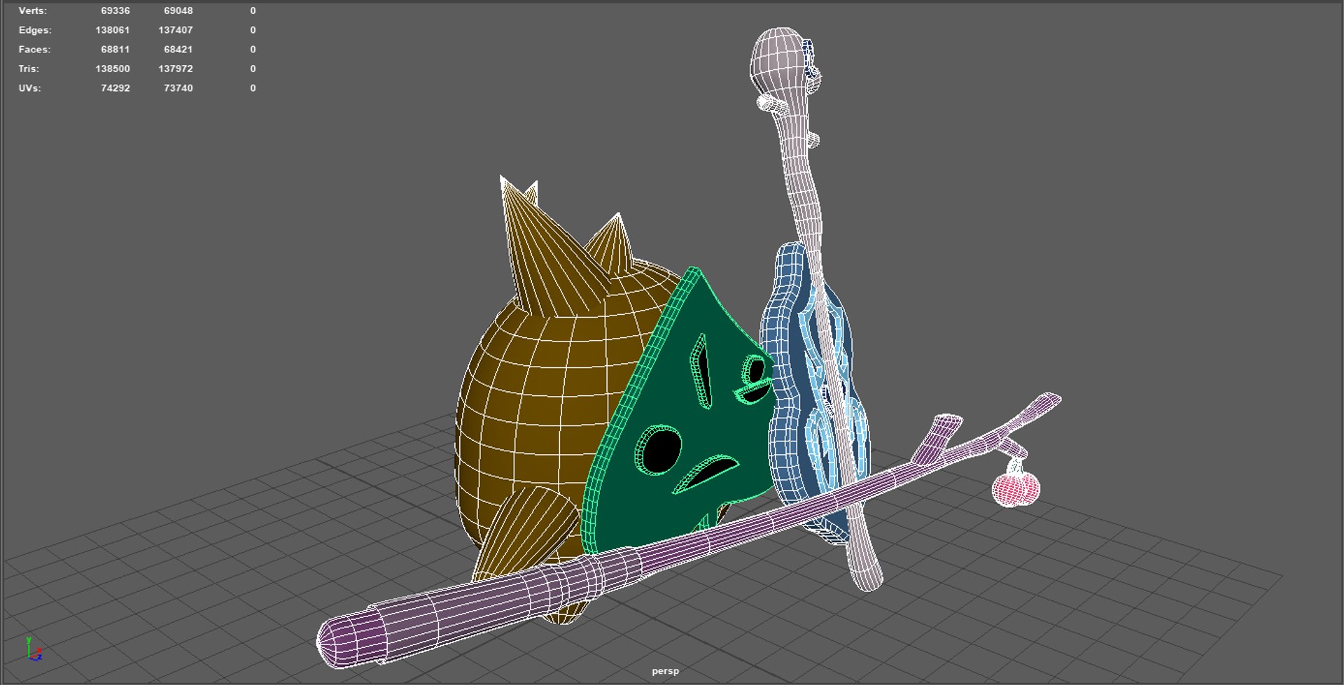 3D Makar Korok Model - TurboSquid 1623695