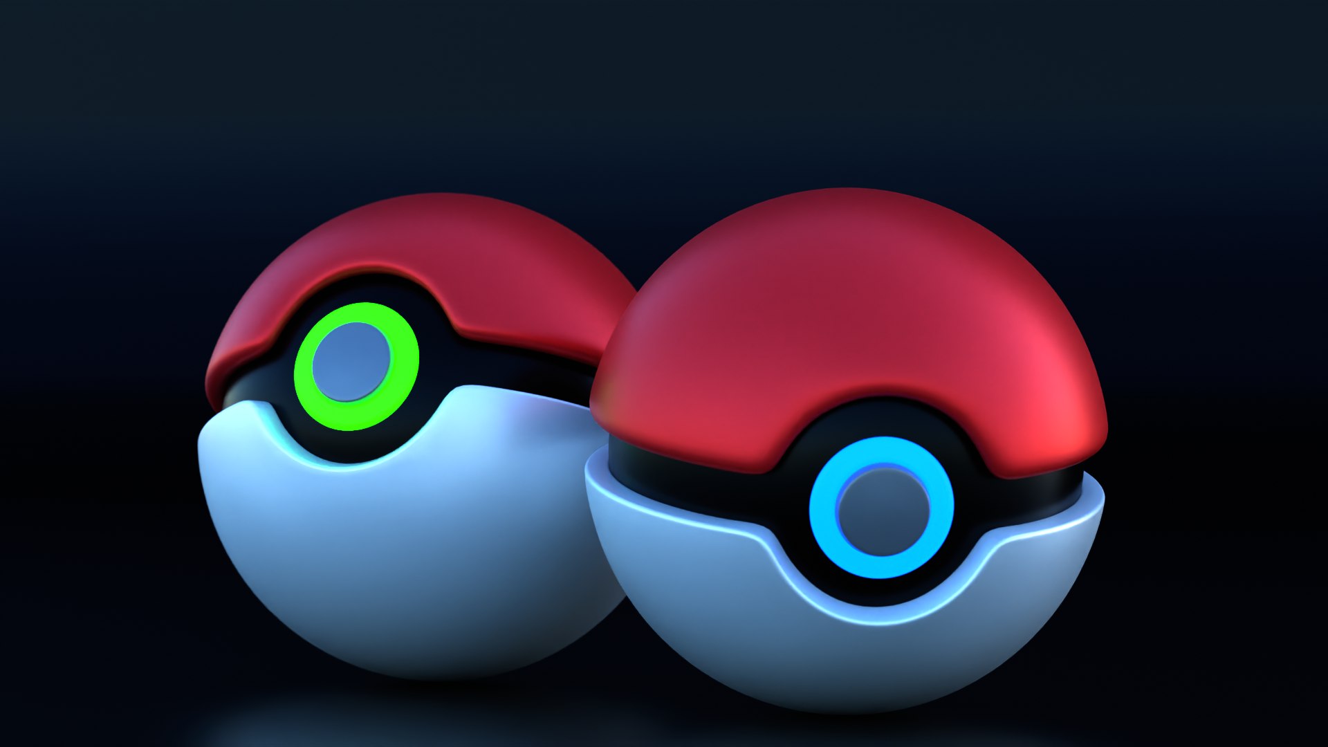 3D Pokeballs Model - TurboSquid 2228952