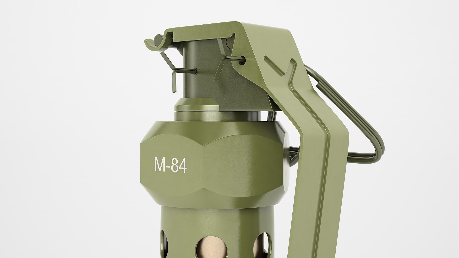 3D M84 Grenade Model - TurboSquid 1666753