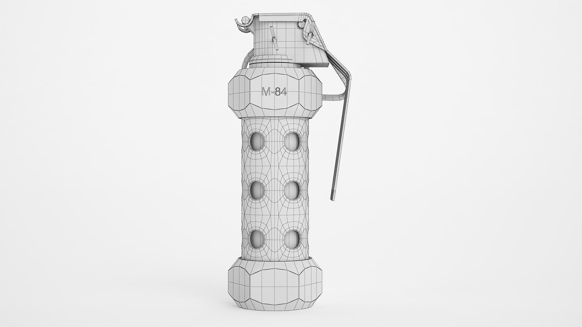 3D M84 Grenade Model - TurboSquid 1666753