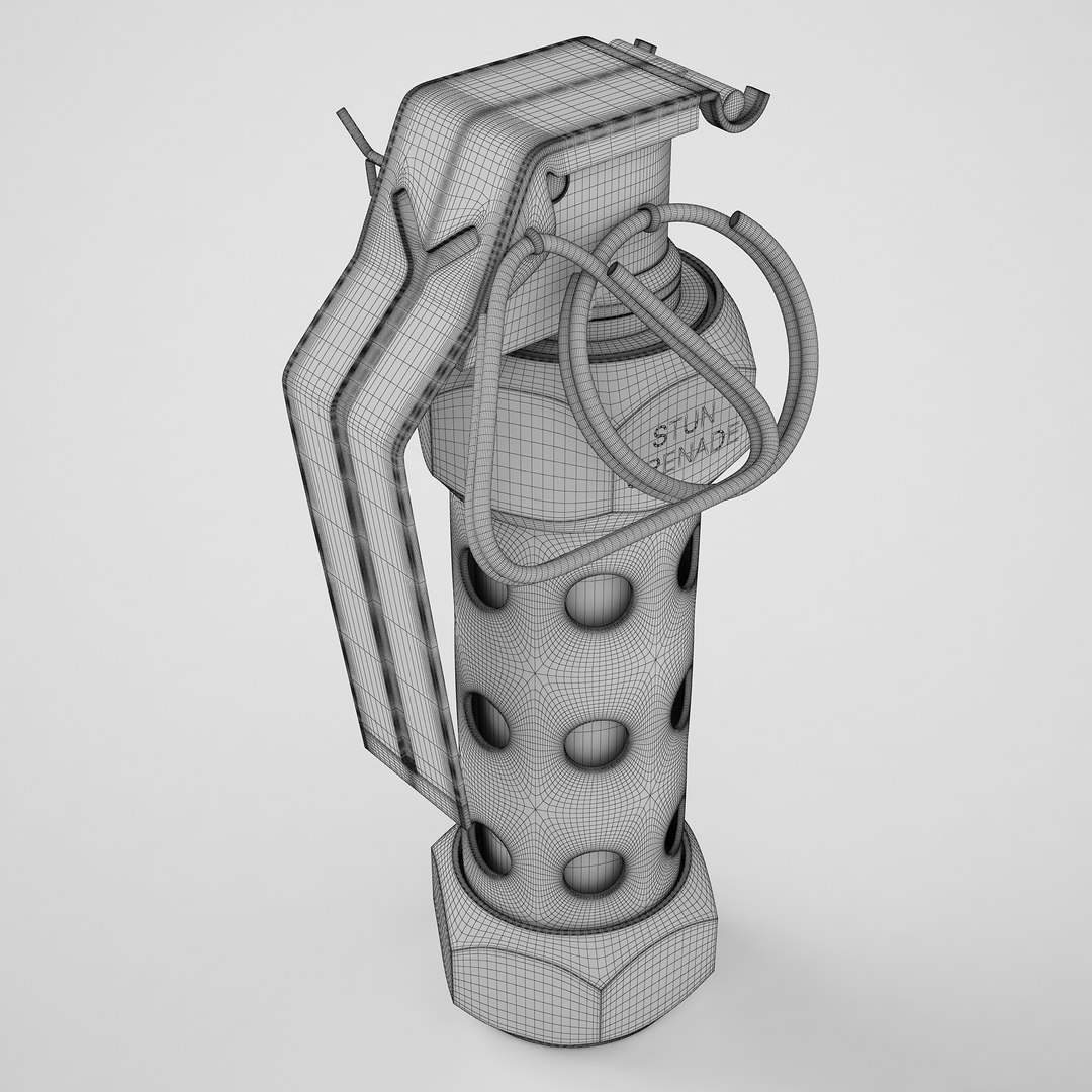 3D M84 Grenade Model - TurboSquid 1666753