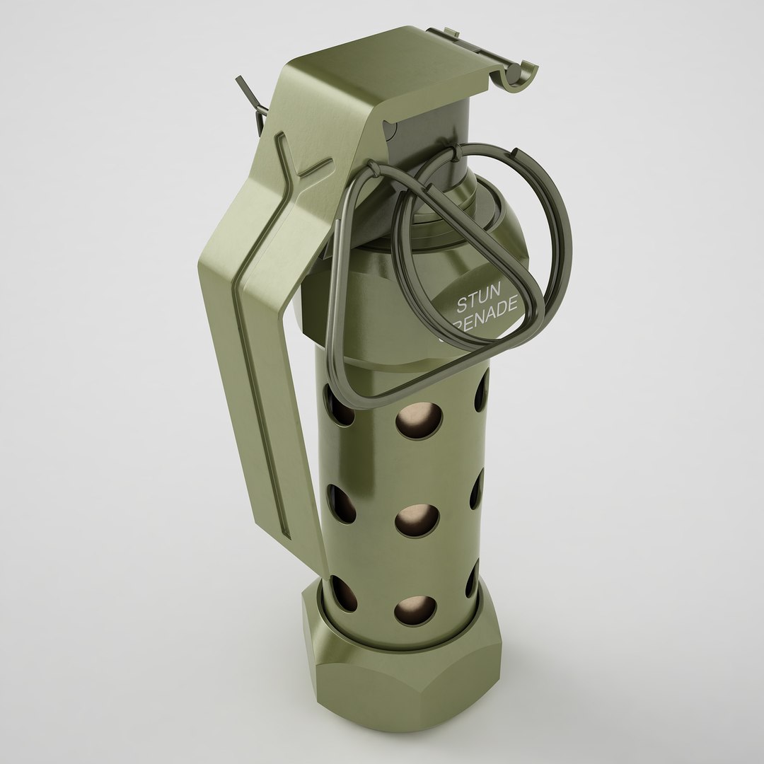 3D M84 Grenade Model - TurboSquid 1666753