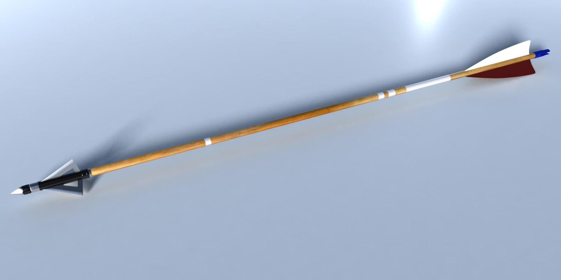 Longbow Arrow Bow 3d Obj